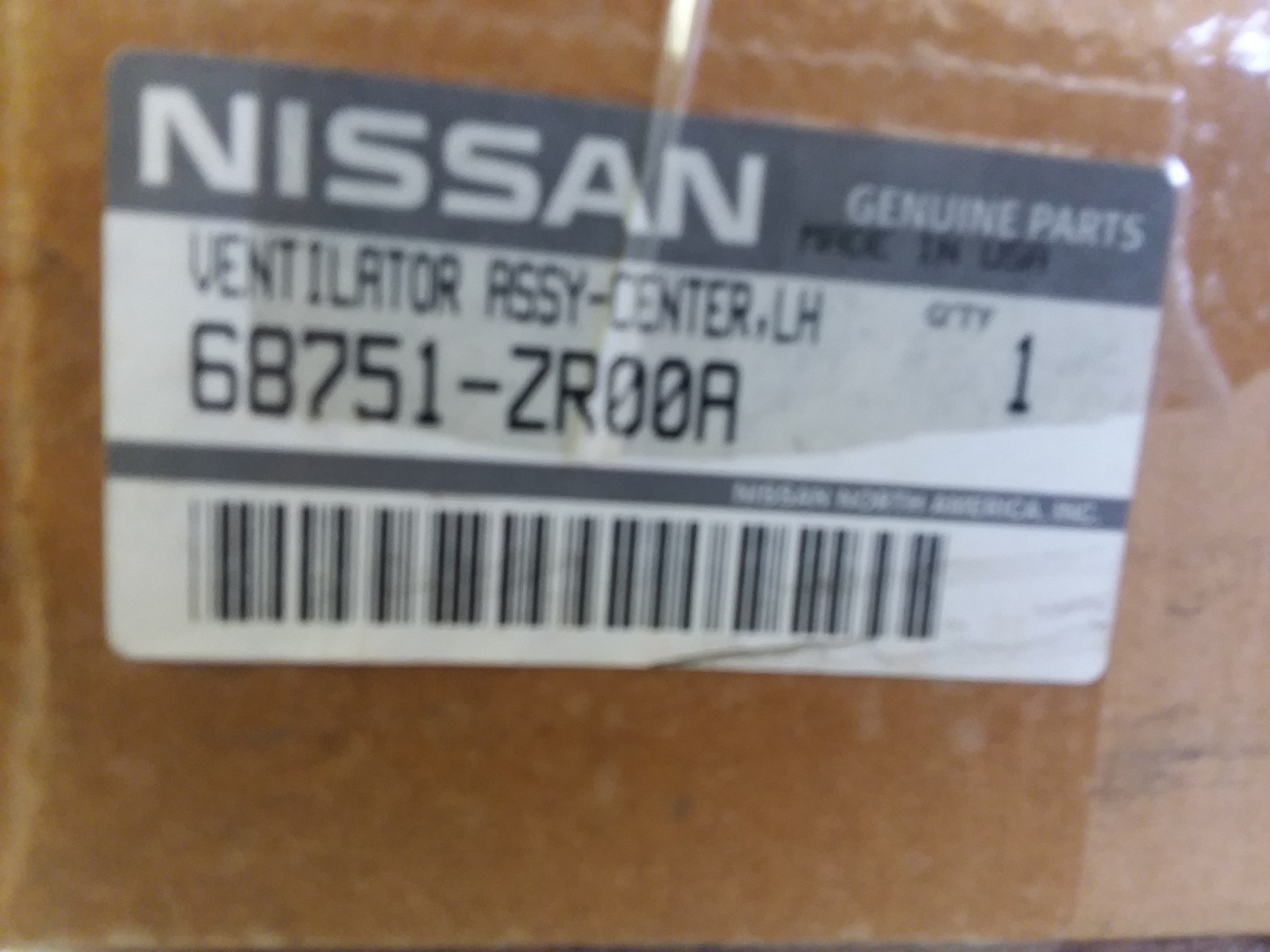 2008-2015 Nissan Titan Center Dash Ventilator 68751-ZR00A | eBay