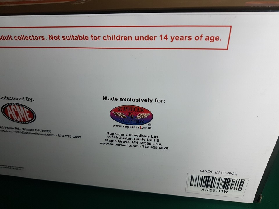 Supercar Collectibles 1971 Cuda Sox and Martin Drag Car Rare 1/18 | eBay