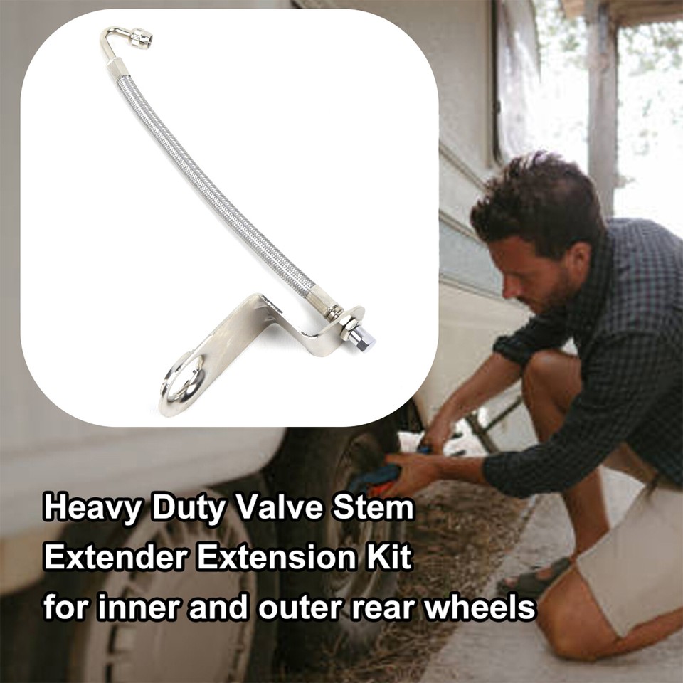 Double Tires Air Inflation Kit For Easy Connection To Tire Valves And ...