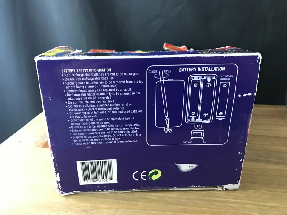 2003 RARE HTF NIB THE WIGGLES SING WITH ME MICROPHONE WORKING SEALED ...