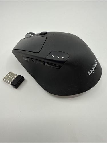 Logitech M720 Triathlon Precision Pro Wireless Bluetooth w/ USB Dongle 97855145697| eBay