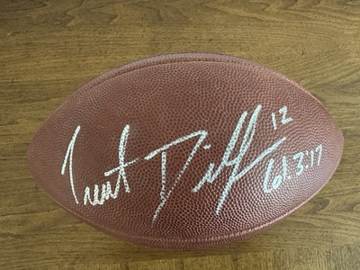 Trent Dilfer Signed Official NFL Game Football Baltimore Ravens ...