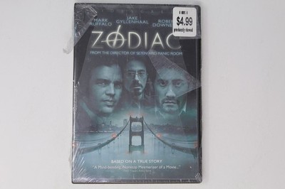 Zodiac DVD Movie Mark Ruffalo Jake Gyllenhaal Robert Downey | eBay