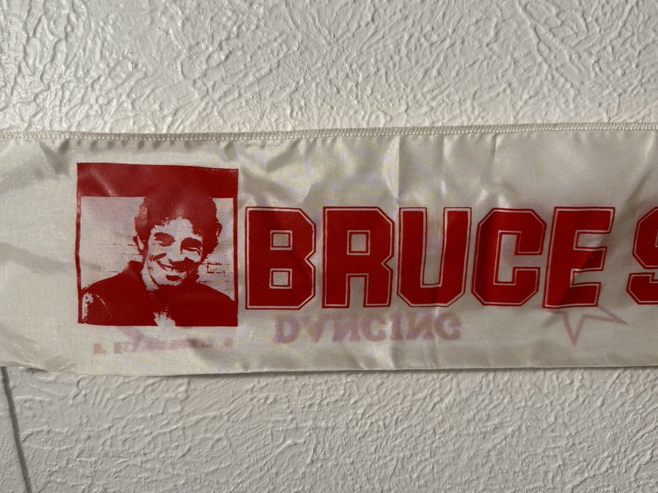 VTG 1985 BRUCE SPRINGSTEEN Born In The USA European Tour Nylon 42 ...