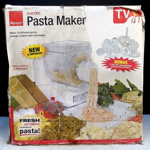 Ronco Automatic Electric Pasta Maker Machine PM1005WHGEN -2008 | eBay