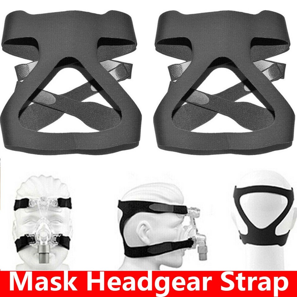 2PCS Universal CPAP Mask Headgear Strap for ResMed Mirage Philips ...