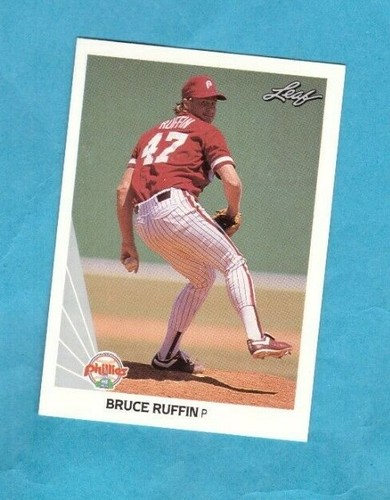 1990 Leaf baseball card #151 Bruce Ruffin Phillies | eBay
