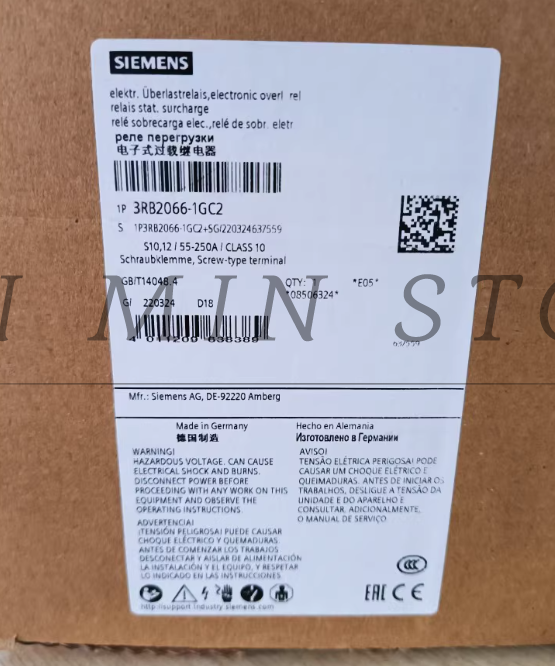 QTY:1 Electronic overload relay 3RB2066-1GC2 | eBay