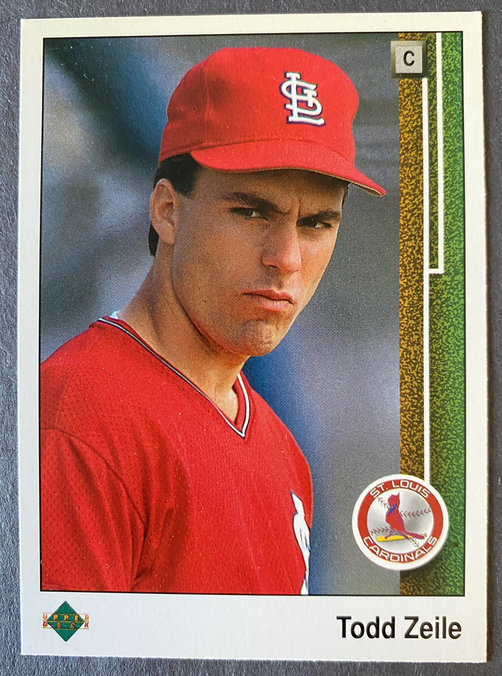 1989 Upper Deck Todd Zeile Rookie Card St. Louis Cardinals Baseball ...