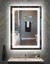 Vanity Trident LED Mirror with Touch ON/OFF Dimmer & Fog Free Function ...
