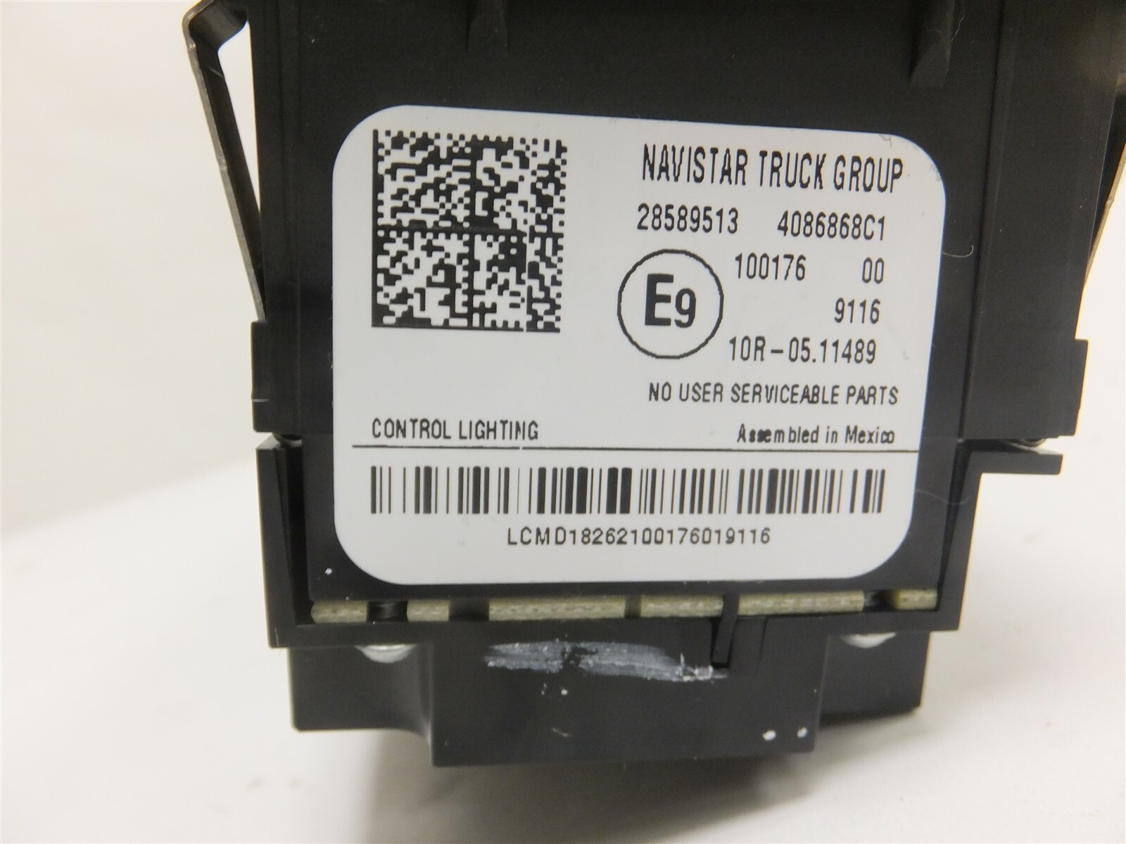 4086868C1 OEM INTERNATIONAL SWITCH LIGHT CONTROL MODULE HOUSING for ...