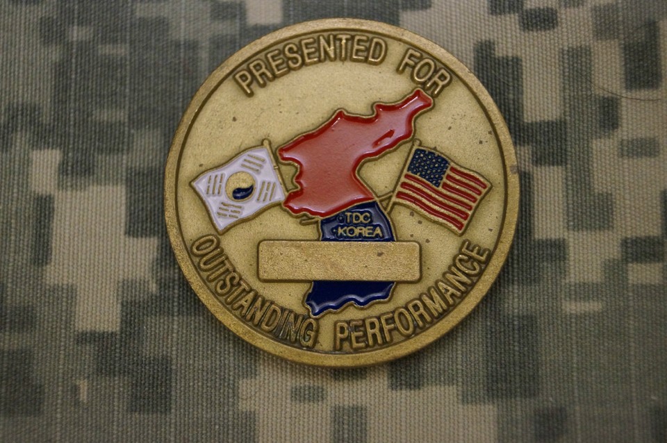 Challenge Coin US Army 293rd Quartermaster Detachment Supporting ...