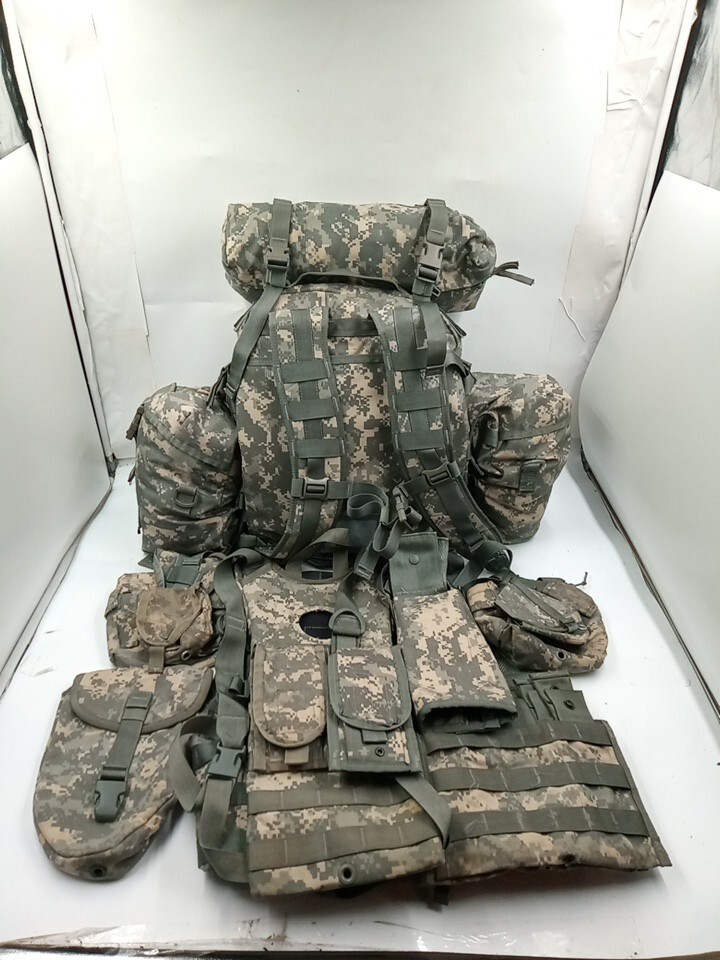 Rifleman 3 Day 2 Sustainment Pouches Vest 15 Piece Kit Military ACU ...
