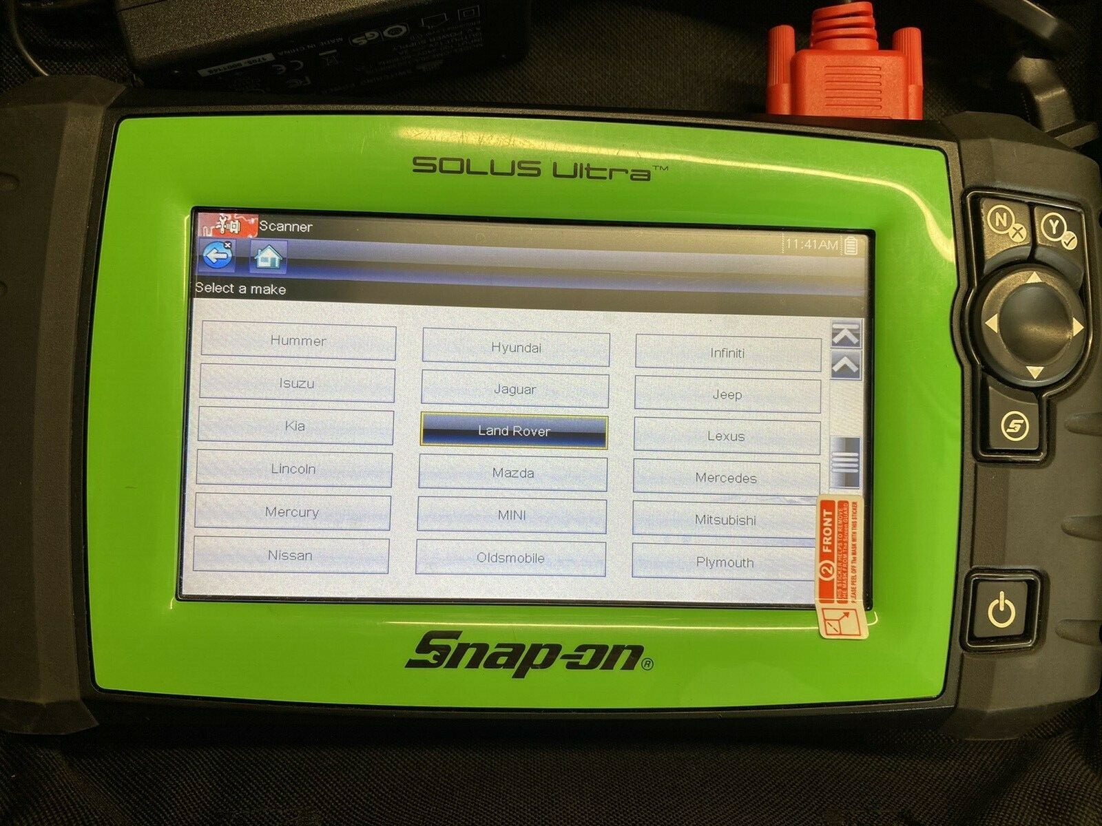 Snap-on Solus Ultra 20.2 RARE Diagnostic Automotive Scanner EESC318 ...