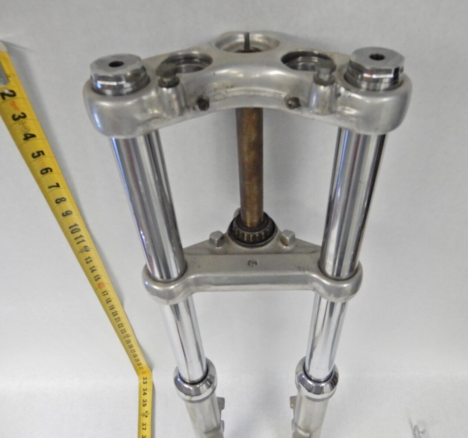 OEM Harley Davidson FXD Dyna XL Sporty FXR 39mm DUAL DISC Front End Forks EVO | eBay