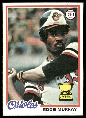 1978 Topps #36 Eddie Murray Rookie Baltimore Orioles EX-EXMT 43214 | eBay