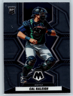 Cal Raleigh 2022 Panini Mosaic RC #242 Seattle Mariners Rookie | eBay