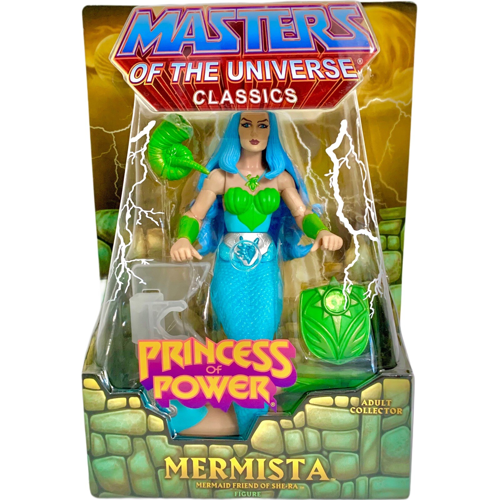 Mattel Classics MOTU She-Ra Princess of Power Mermista Mermaid Figure ...