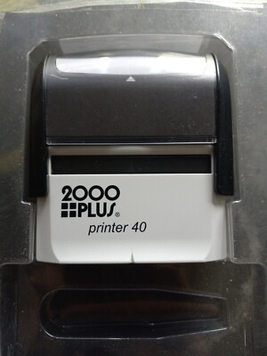 2000 Plus - Printer 40 - Stamper ONLY UNUSED | eBay