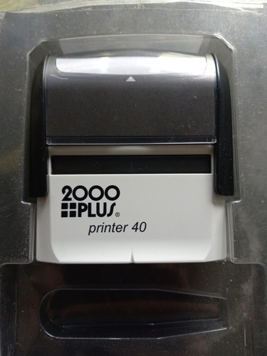 2000 Plus - Printer 40 - Stamper ONLY UNUSED | eBay