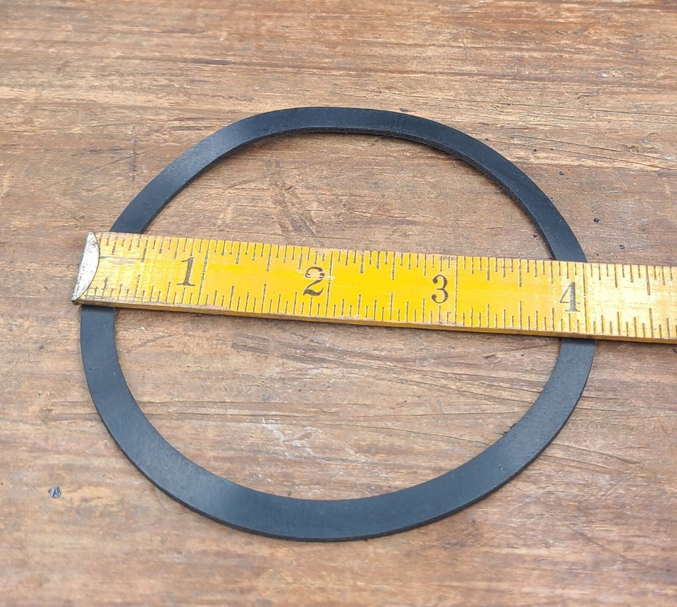 4-1/8 Railroad LANTERN switch lamp retaining ring lense gasket Duro ...