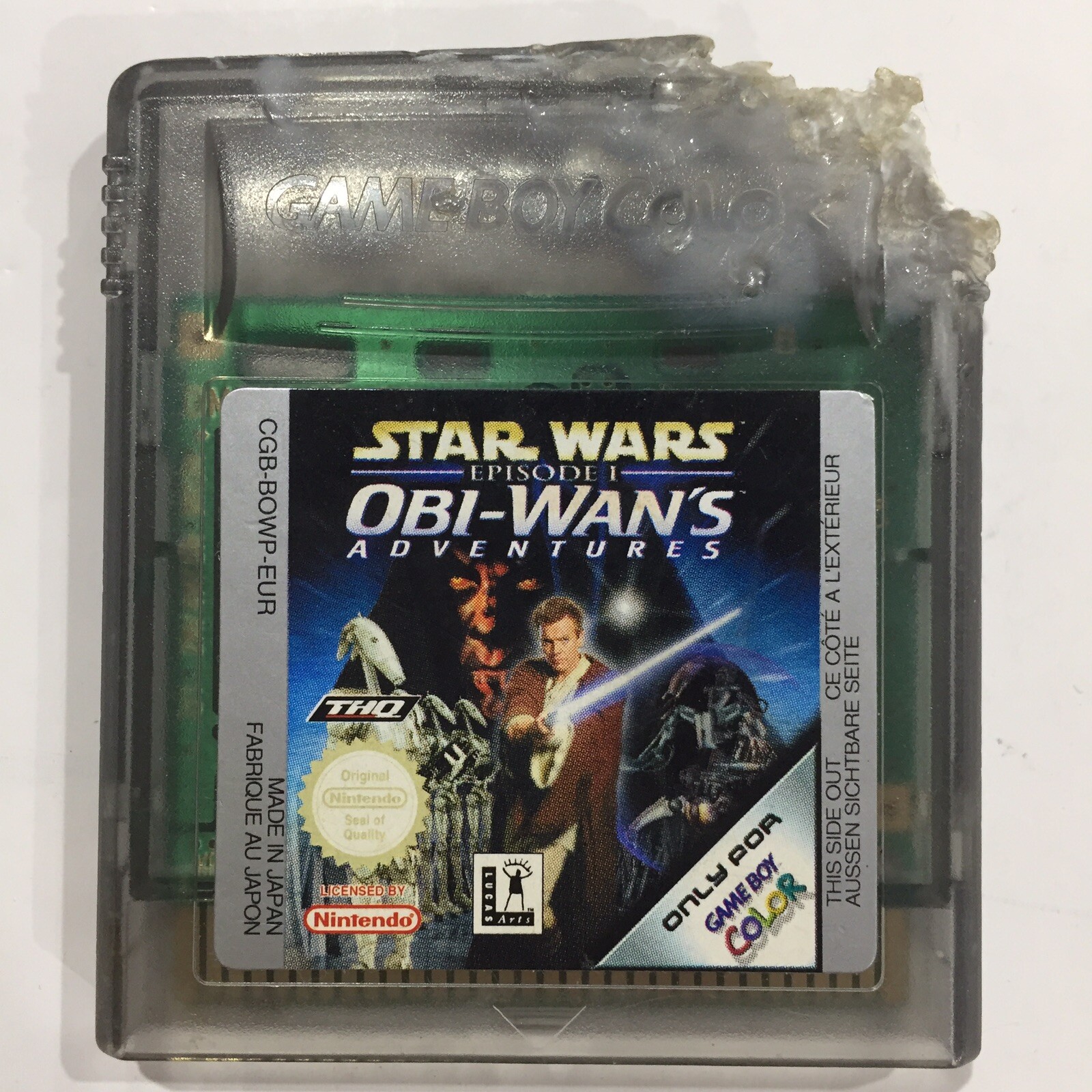 Star Wars Episode 1 Obi-Wans Adventures NINTENDO Game Boy Color Pal ...
