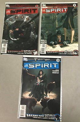 DC COMICS FIRST WAVE SPIRIT #1-3 1 2 3 COMPLETE SET MINI SERIES EISNER ...
