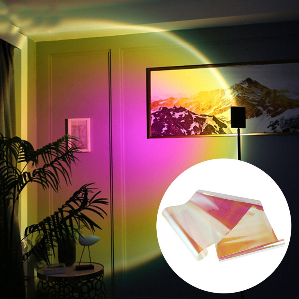 Iridescent Gels Photography Filter Sunset Film Light Travel Child | eBay