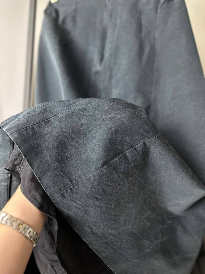 Vintage Jil Sander Skirt Long Grey Wool/Silk Avant GardeSkirt Women’s ...