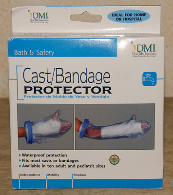 DMI - CAST / BANDAGE PROTECTOR - Large Arm Pediatric 22" - Bath Shower ...