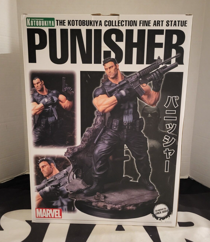 The Punisher Fine Art Statue 2018 KOTOBUKIYA MARVEL Comics NEW MIB US ...
