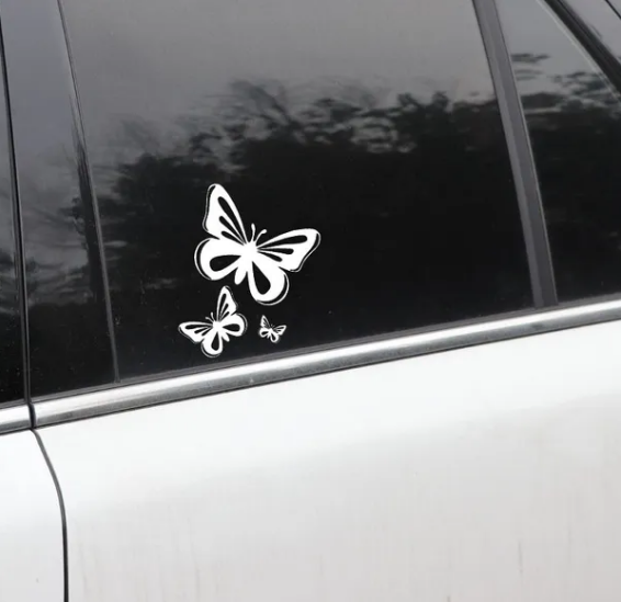 Family of Butterflies Decal Butterfly Cars Tumbler Window Stickers 22 ...