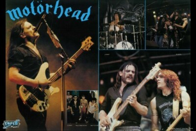 MOTORHEAD POSTER Live on Stage Collage RARE HOT NEW | eBay