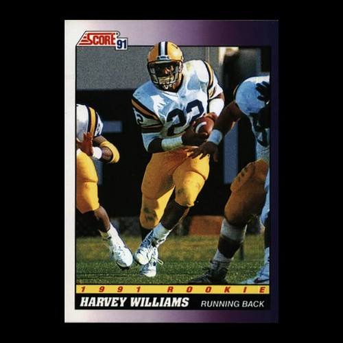 1991 Score Football #588 - Harvey Williams RC Kansas City Chiefs | eBay