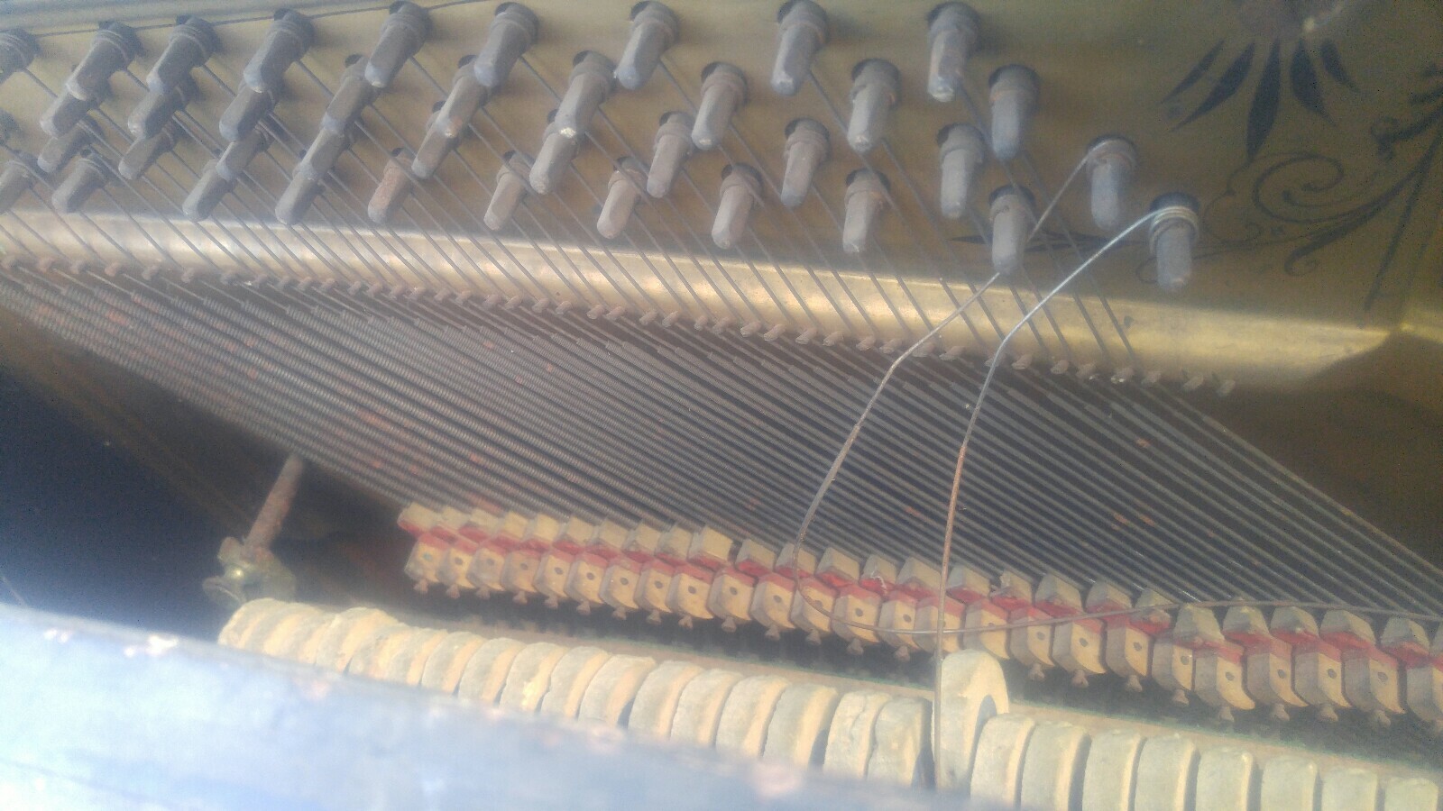 Antique Stodart Upright Piano #57499 New York | eBay