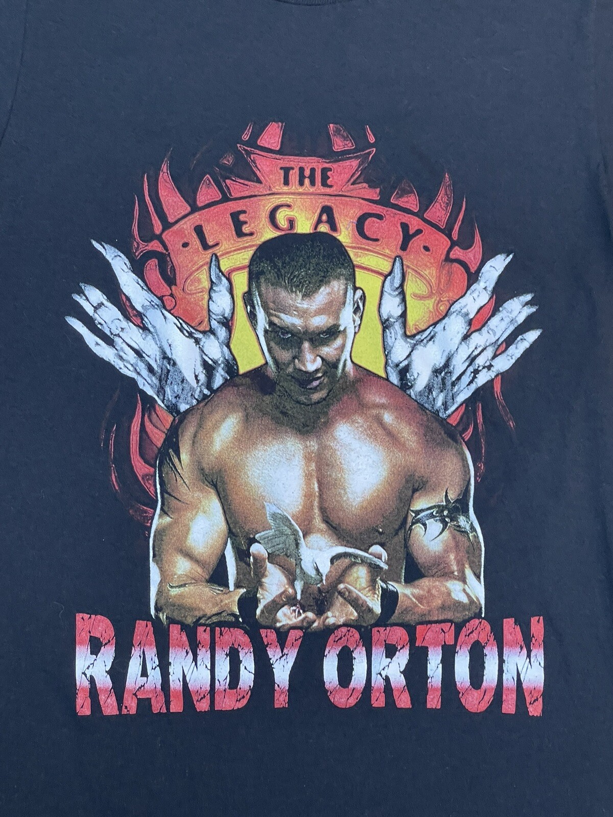 Vintage 2000 Randy Orton Single Stitch Tshirt Extra S… - Gem