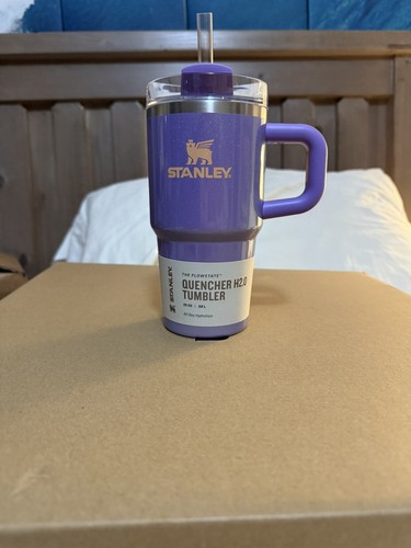 Stanley 20 oz. Quencher H2.0 FlowState Tumbler - Periwinkle Shimmer | eBay