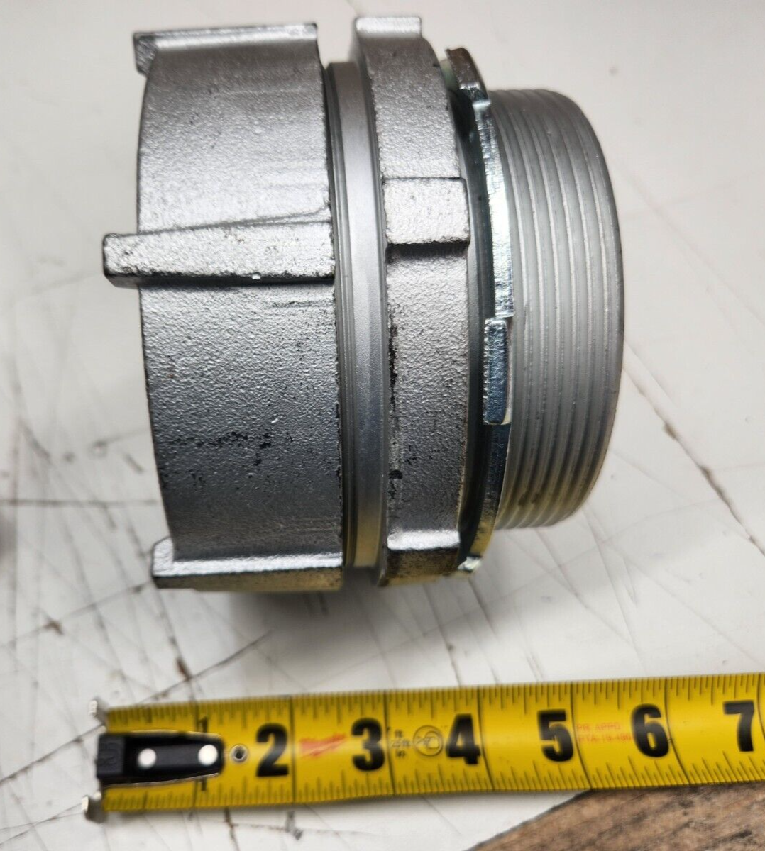 Raco 1812 3" Rigid/ EMT Conduit Compression Connector Steel/ Malleable ...