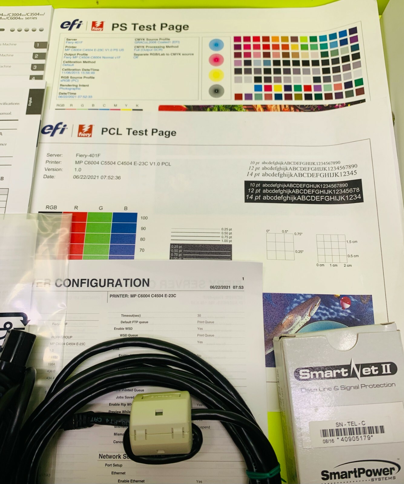 Ricoh E-23C Fiery EFI Color Controller for Ricoh MPC3004 C3504 C4504 ...