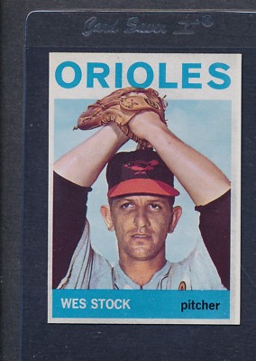 1964 Topps #382 Wes Stock Orioles EX *6575 | eBay