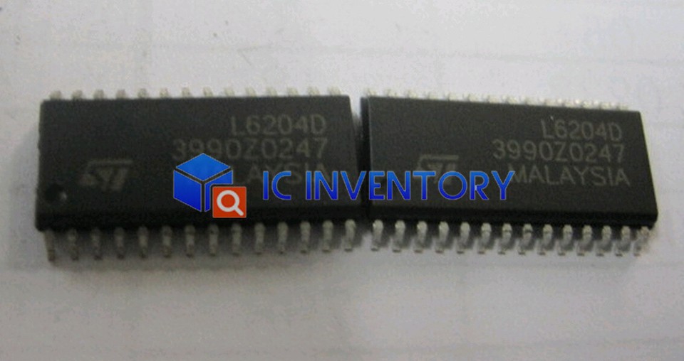 1PCS ST L6204D SOP-28 DMOS DUAL FULL BRIDGE DRIVER | eBay