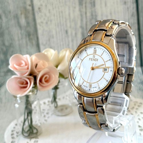Battery replaced FENDI Watch 210G Men's Combi SS Fendi,16724 | eBay