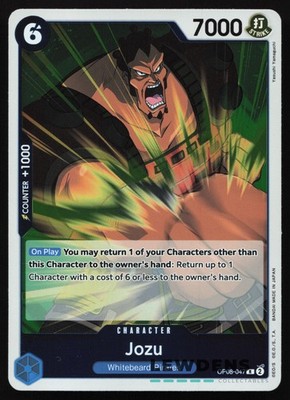 Jozu - OP08-047 - Foil Rare - Two Legends - One Piece Card | eBay