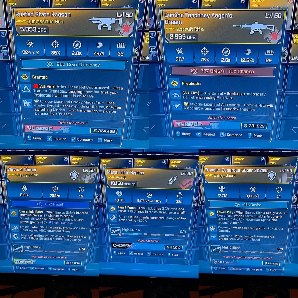 Borderlands 4 RANGER RAFA BEST BUILD AR BOD CRIT UVH5 BL4 PC-PS-XBOX ...