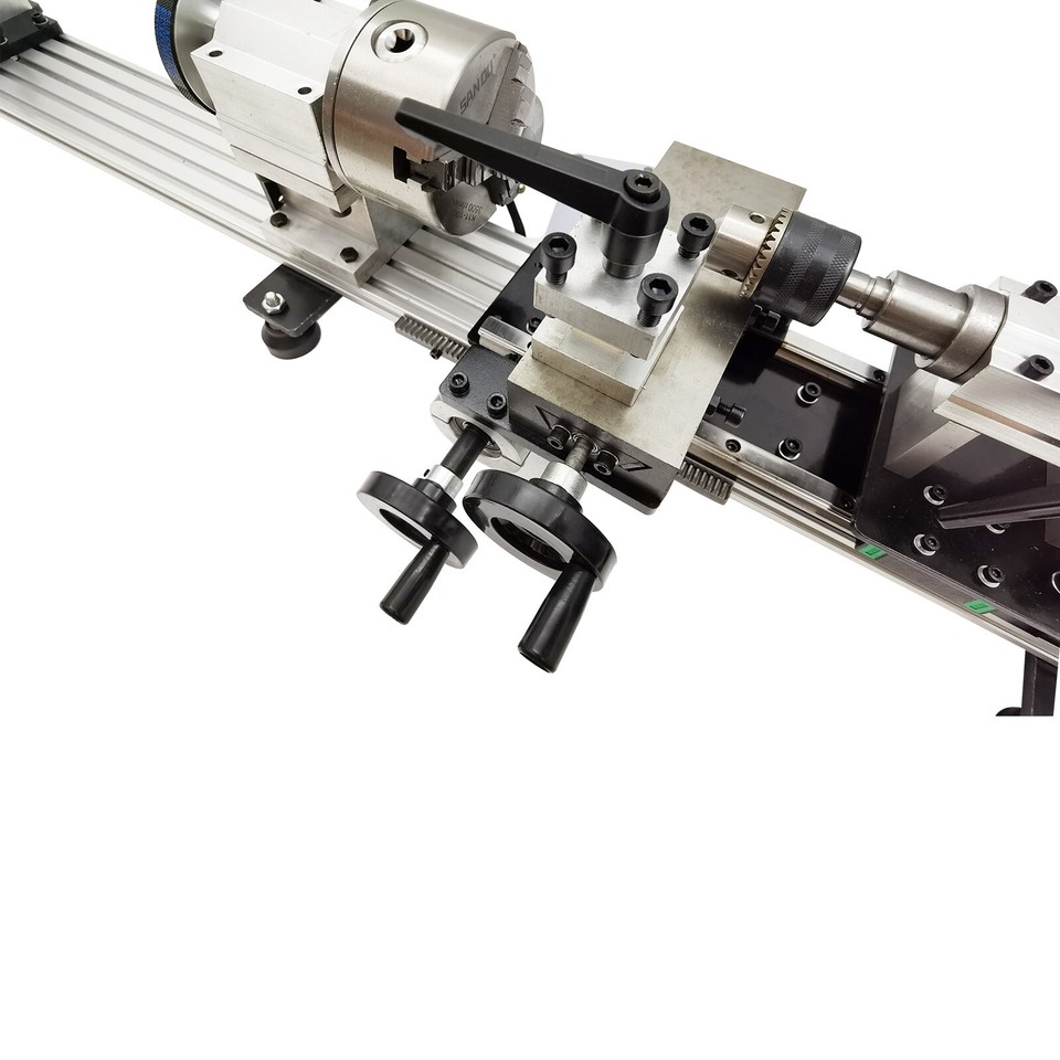 110V 450W Single Chuck Billiard Cue Repair Lathe Brass Hoop Open Wire ...