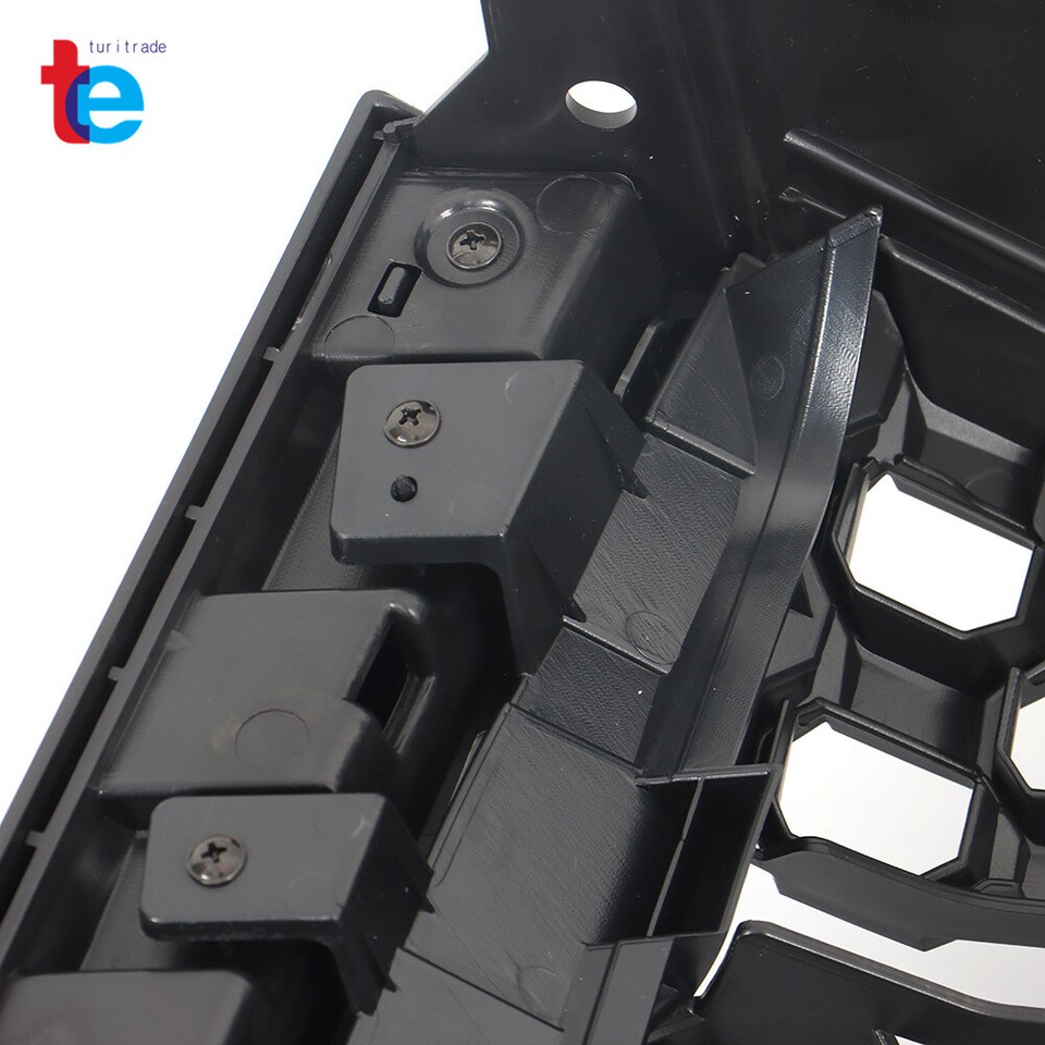 Front Grille&Hood Bulge Molding Set For Toyota Tundra 2014-20 Black ...