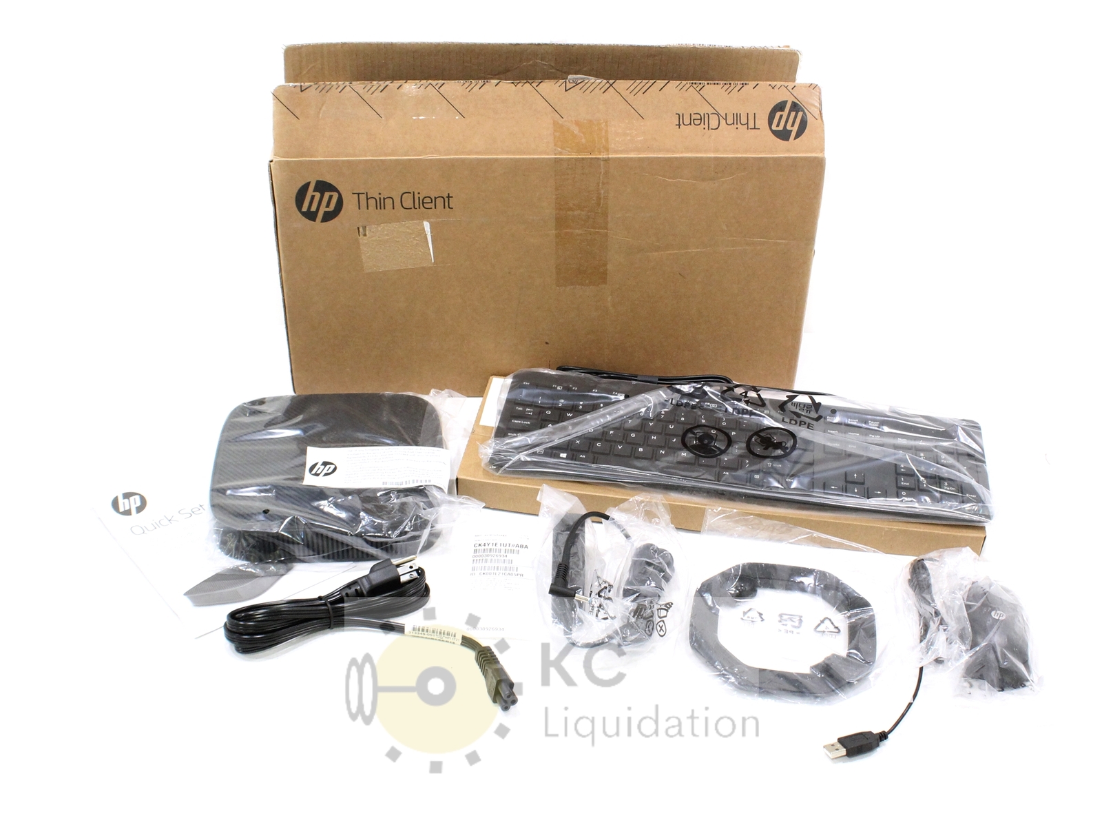 HP t540 Thin Client AMD Ryzen R1305G Dual-Core 4GB RAM 32GB ThinPro ...