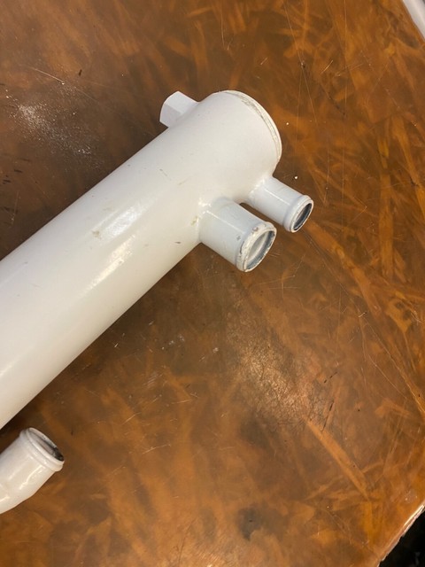 Onan Heat Exchanger 130-4985-03 MDKAL 9KW diesel generators w/ 3 cyl ...