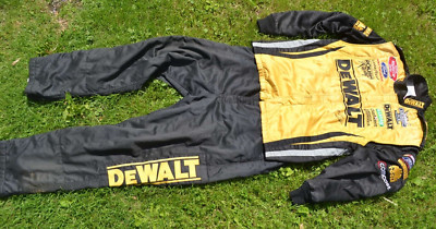 ca2005 SIMPSON MTO.20 NASCAR Full Suit RACE WORN Pit Crew AUTOGRAPHED ...