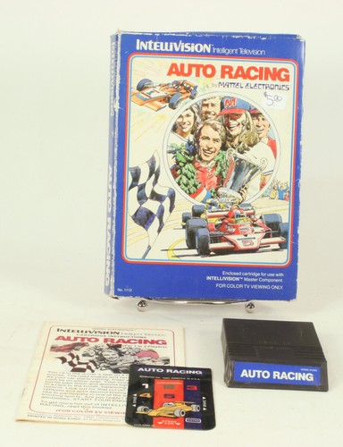 Vintage Boxed Intellivision Game Auto Racing Tested & Working | eBay